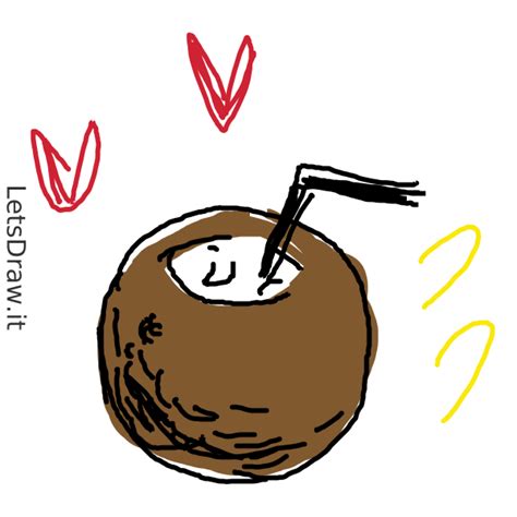 How To Draw Coconut Btywbqpcy Png LetsDrawIt