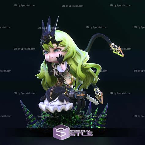 Mobius Honkai Impact Chibi Sculptures 3d Printing Specialstl