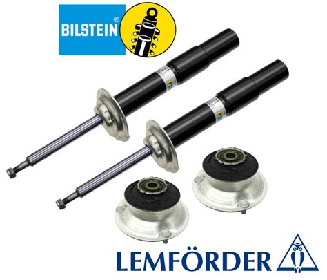 Front Shock Strut Assembly And Strut Mount Lt And Rt 4pcs Oem For Bmw E60 5 Series Ebay
