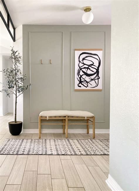 Creative Accent Wall Ideas Entryway Inspo Modern Transitional Style