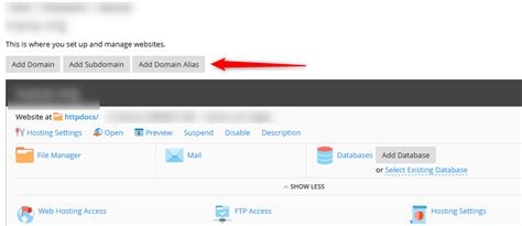 How To Create Domain Aliases 1 Frontline