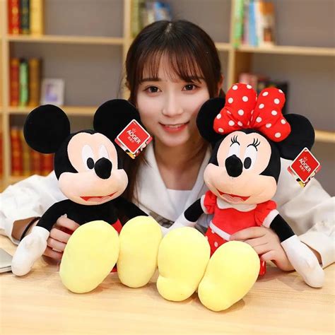Jual Boneka Miki Mini Boneka Mickey Mouse Minnie Mouse Ukuran S Shopee Indonesia