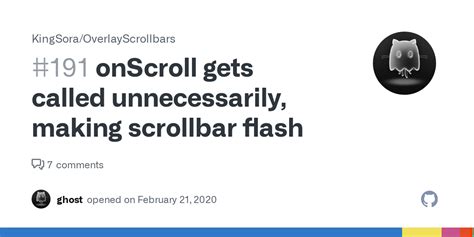 Onscroll Gets Called Unnecessarily Making Scrollbar Flash · Issue 191 · Kingsora