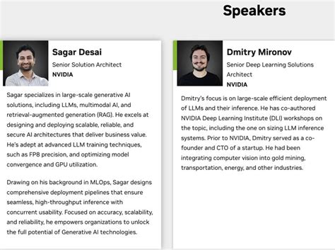 Nvidia Webinar Series Optimizing Inference On Large Language Models With Nvidia By Sagar Desai
