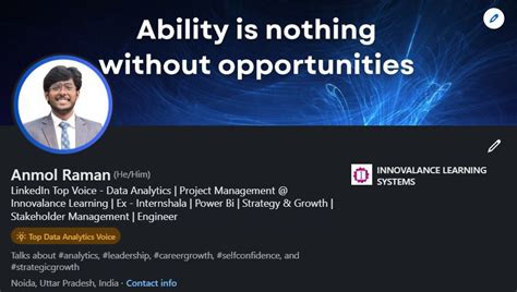 Dataanalytics Topvoice Linkedin Linkedintopvoice Grateful