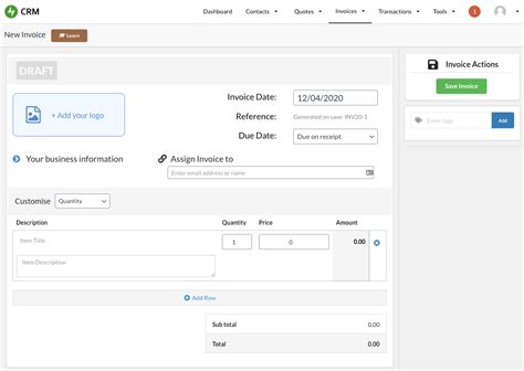 How Do I Create An Invoice Jetpack CRM