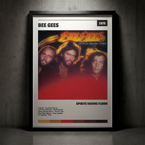 Cuadro Bee Gees Spirits Having Flown Pikfy