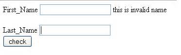 Javascript To Show Error Message Without Alert Box In Java Script Stack Overflow