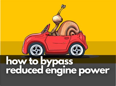 How To Bypass Reduced Engine Power Three Bay Garage