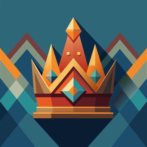 Crown Vector Illustration Flat 2 Premium Ai Generated Vector
