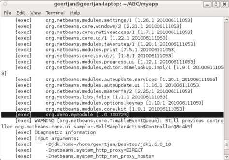 Netbeans Platform Ant Command Line Tutorial
