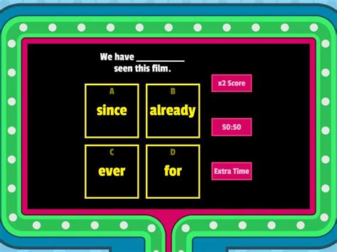 Present Perfect Simple Adverbs Of Time Teleturniej