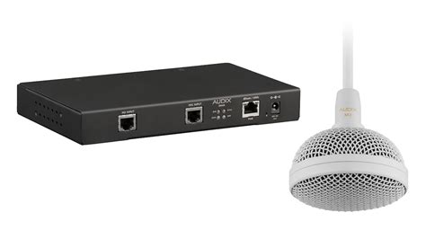 Ceiling Microphone Array Dante Shelly Lighting