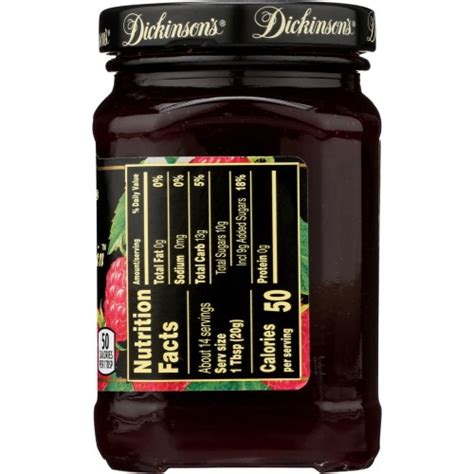 Dickinson Seedless Red Raspberry Preserves 10 Oz Dickinson Seedless Red Raspberry Preserves 10 Oz