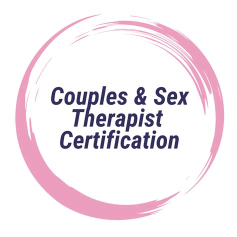 Certification Programs Online Sex Therapy Sexuality Counseling