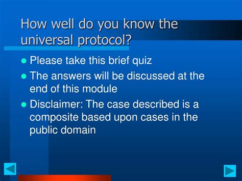 Ppt Universal Protocol Guide Powerpoint Presentation Free Download