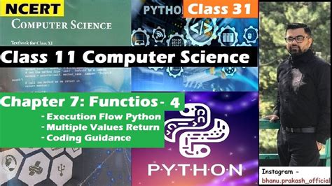 74 Functions Execution Flow Return Multiple Values Scope Of