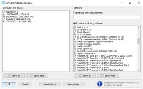 Software License Auditing And Software Inventory