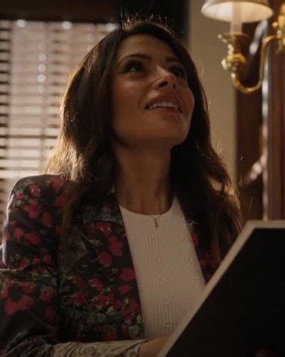 Sex Life Sarah Shahi Print Coat Billies Long Coat S02