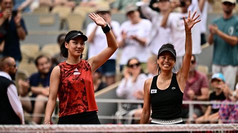 French Open Hsieh Su Wei Wang Xinyu Win Womens Doubles Title
