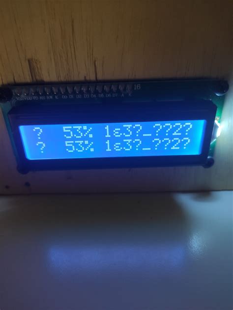 Weird Symbols Appear On My LCD Screen Displays Arduino Forum