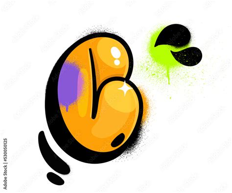 Graffiti Bubble Letters C