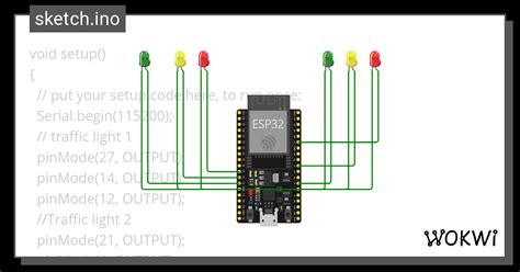 Potentiometer Wokwi ESP32 STM32 Arduino Simulator
