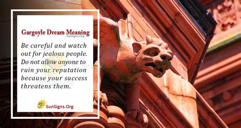 Seeing A Gargoyle In Your Dream Meaning Interpretation And Symbolism