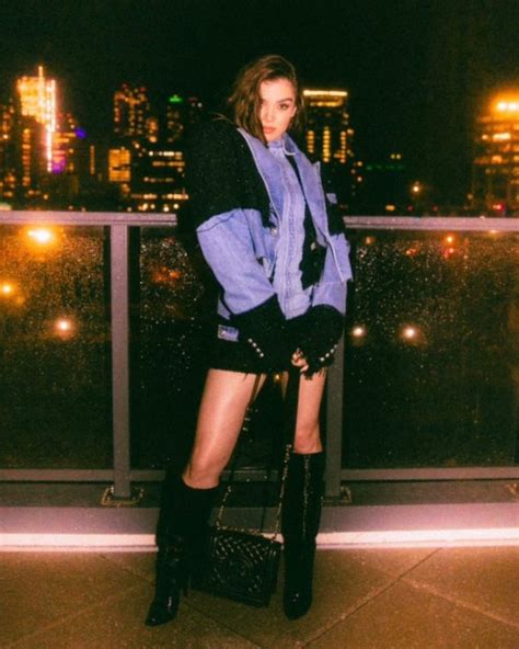 Hailee Steinfeld At A Photoshoot April Hawtcelebs