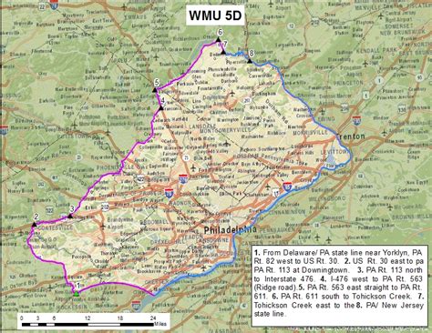 Wmu Boundary Maps Game Commission Commonwealth Of Pennsylvania