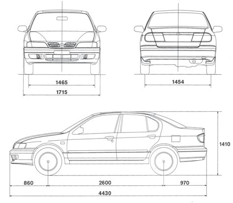 Размер nissan bluebird