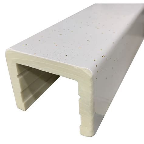 Prag Compozit Pentru Cabina De Dus 1500x60x50mm Alb Punctat Emagro