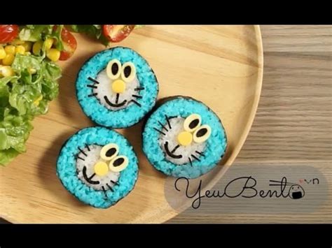 Bento Doraemon Sushi Artroll Doraemon Youtube