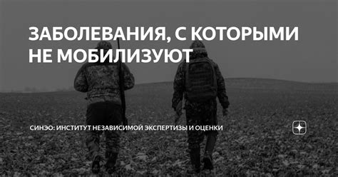 ЗАБОЛЕВАНИЯ С КОТОРЫМИ НЕ МОБИЛИЗУЮТ 🦠 СИНЭО Институт независимой экспертизы и оценки Дзен