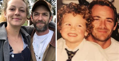 Luke Perrys Son And Daughter Post Tributes To Their Late Dad