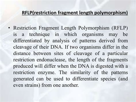 Genome Mapping Pptx Genetics Science