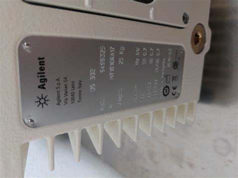 Agilent Dual Stage DS302 Rotary Vane Pump