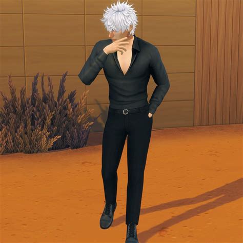 Wanted To Share My Attempt At Gojo R Thesimscc