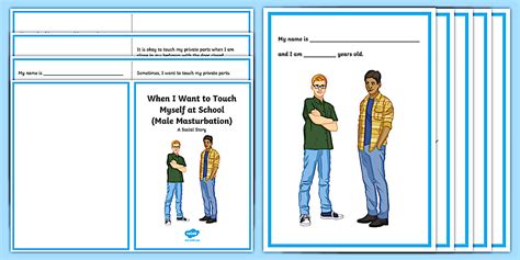 When I Want To Touch Myself At School Male Masturbation Social Situation