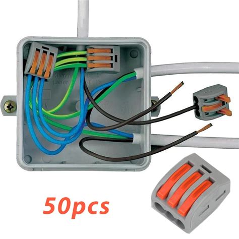 Lever Wire Nut Connectors Port Compact Splicing Conductor Connector Electrical Wire Terminals