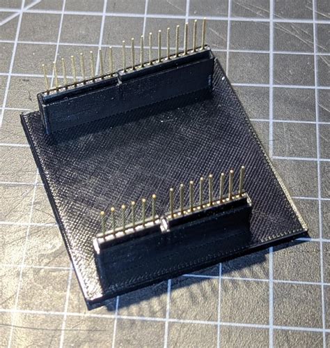 A Simple 3d Printed Jig I Made For Holding Headers In Place While Soldering Them To A Shield R