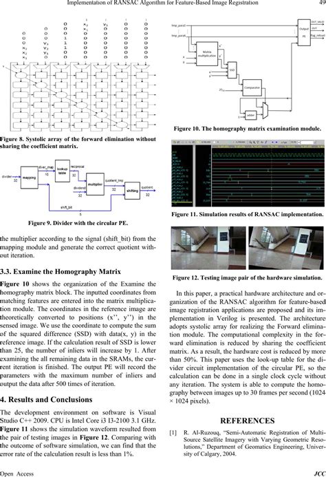 Implementation Of Ransac Algorithm For Feature Based Image Registration
