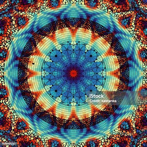 벡터 원활한 모자이크 아트 패턴입니다 만다라 예술 배경입니다 가능성에 대한 스톡 벡터 아트 및 기타 이미지 가능성 고풍스런 곡선 Istock
