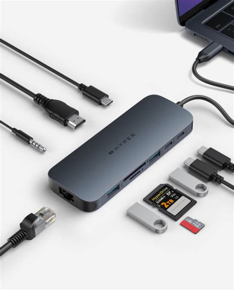 Hyperdrive Next 10 Port Usb C Hub Ultimate Connectivity