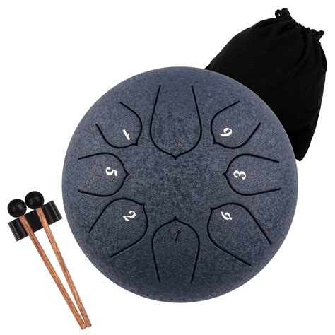Lomuty Rain Drum For Outside Garden Steel Tongue Drum