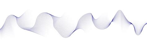 Premium Vector Abstract Blue Smooth Wave On A White Background Dynamic Sound Wave Design