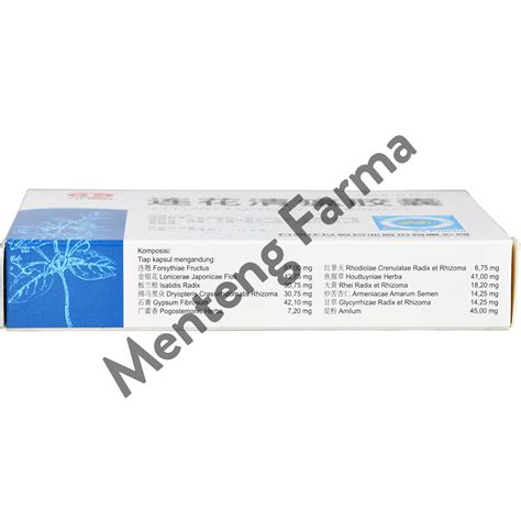 Lianhua Qingwen Capsules Apotek