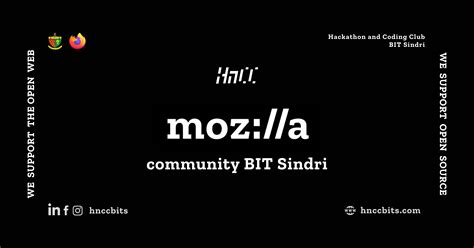 Hackathon And Coding Club Bit Sindri Mozilla Community Portal