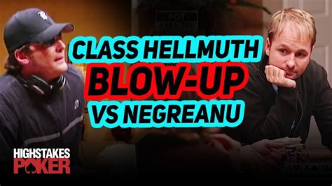 Classic Phil Hellmuth Blow Up Vs Daniel Negreanu Youtube