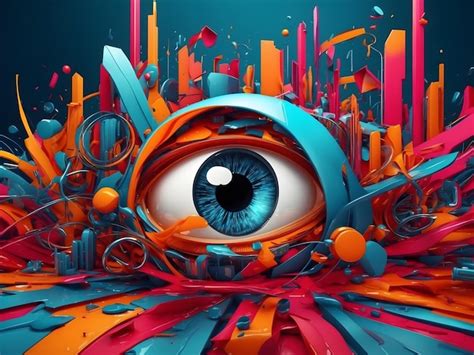 Premium AI Image Abstract Representation Of SEO Optimization Concept
